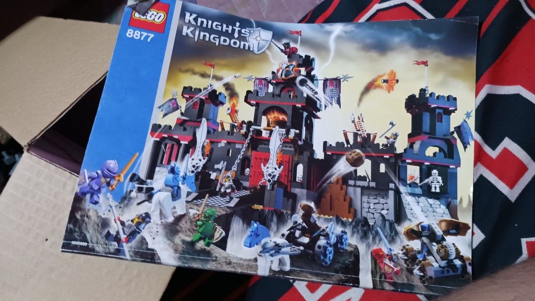 LEGO 8877 Knights Kingdom Vladek's Dark Fortress on Carousell