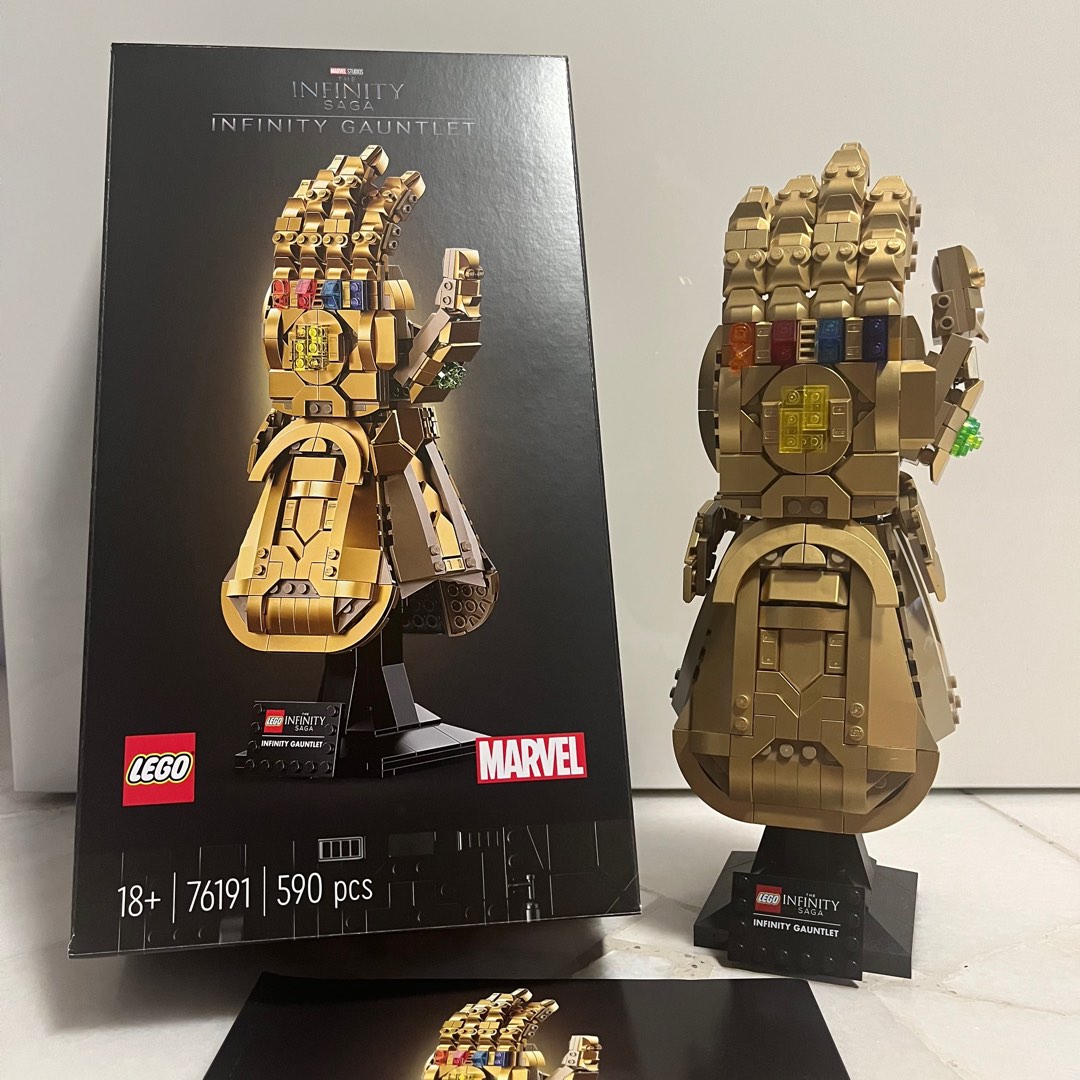 Lego Marvel 76191 INFINITY GAUNTLET, Hobbies & Toys, Toys & Games on ...