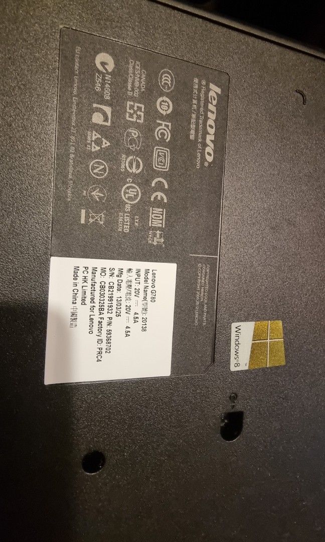 Lenovo IdeaPad G780 17", Computers & Tech, Laptops & Notebooks on Carousell