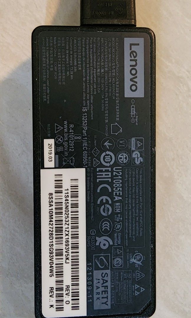 Lenovo Laptop Charger Computers Tech Parts Accessories Chargers On Carousell