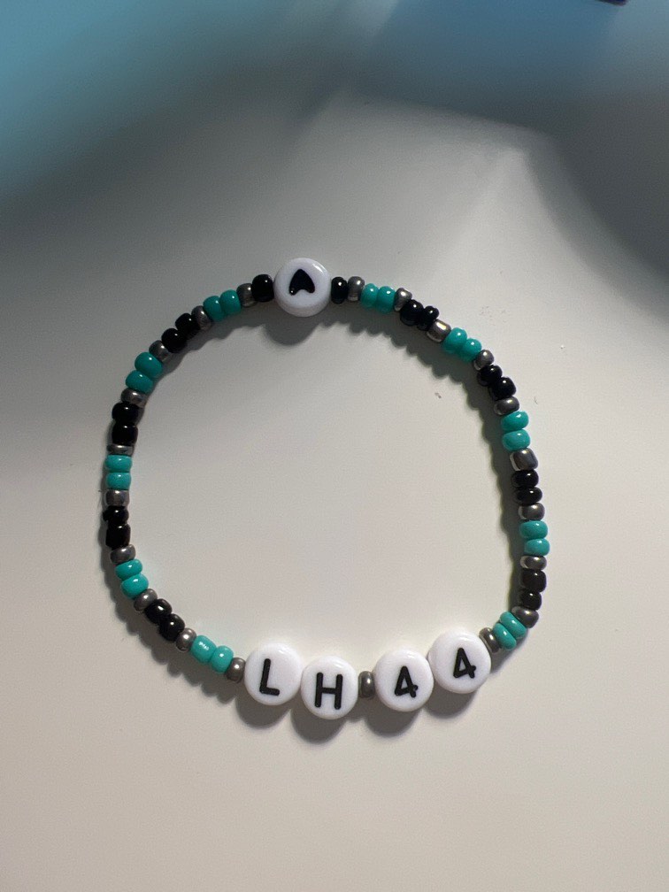 Lewis Hamilton 44 Bracelet, Women's Fashion, Jewelry & Organisers ...