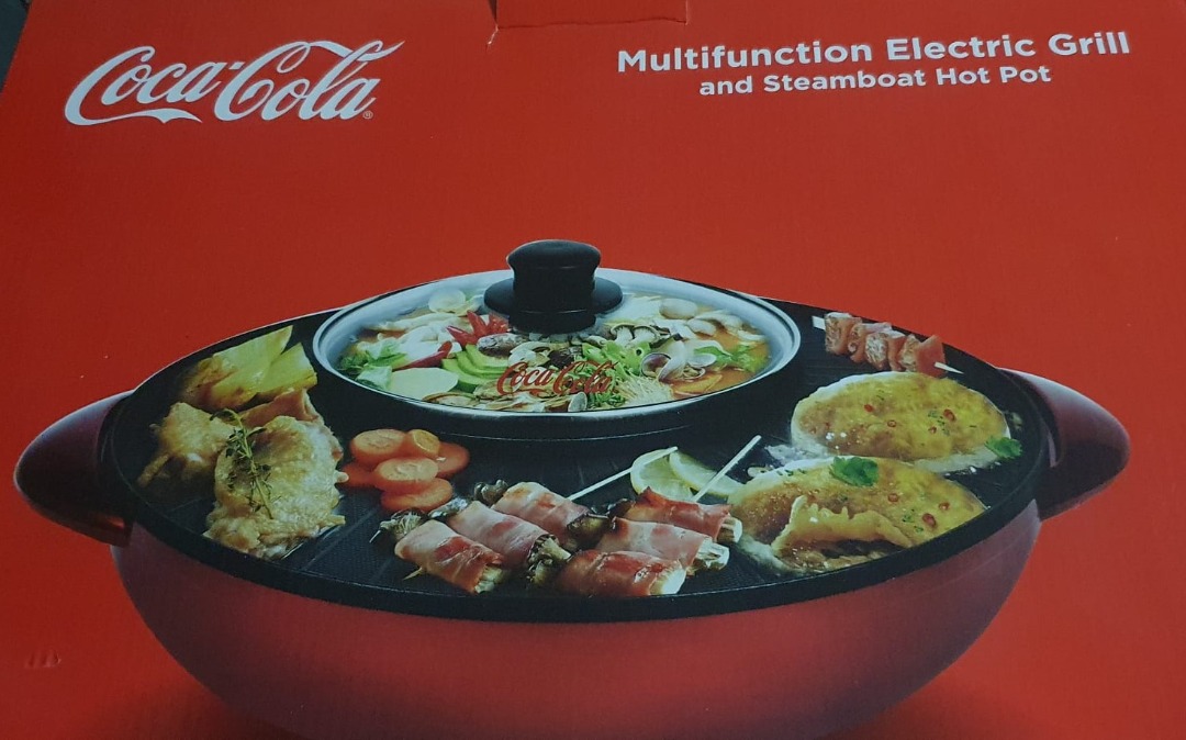 Limited Edition Coca Cola - BBQ Hotpot Grill and steamboat, Mookata, TV ...