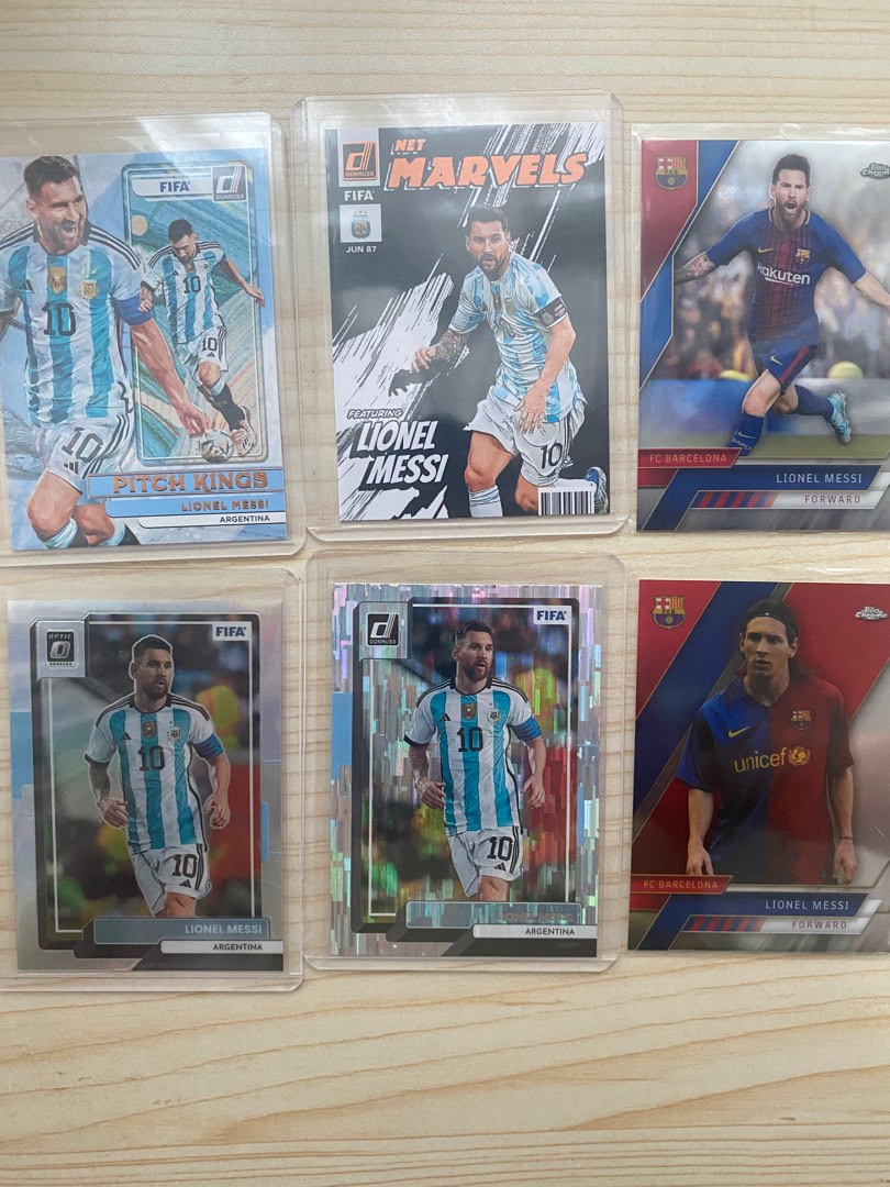 Lionel Messi Lot Football Soccer Sports Card, Hobbies & Toys, Toys ...
