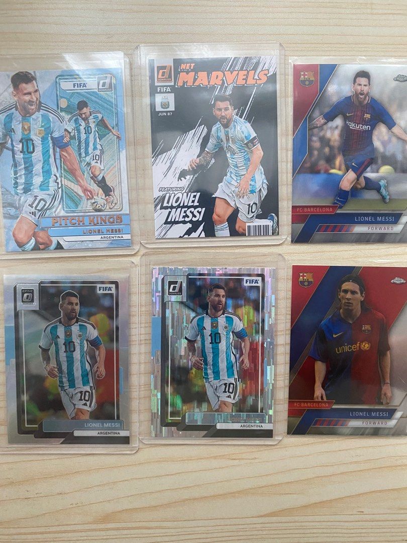 Lionel Messi Lot Football Soccer Sports Card, Hobbies & Toys, Toys ...