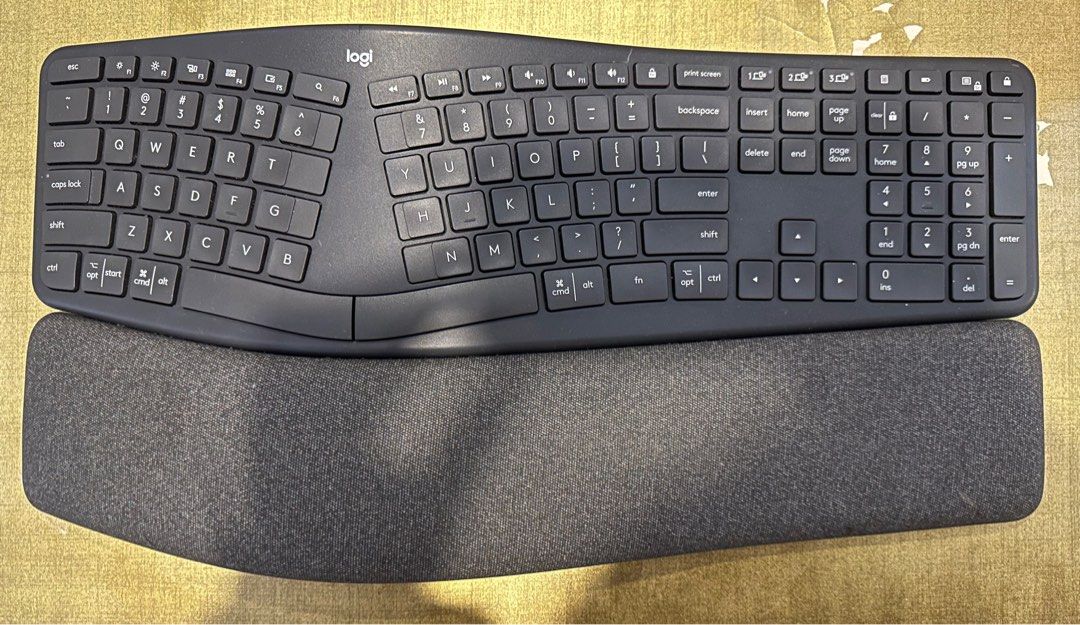 Logitech ERGO K860 Split USB-A Receiver Bluetooth Multi-Connection ...