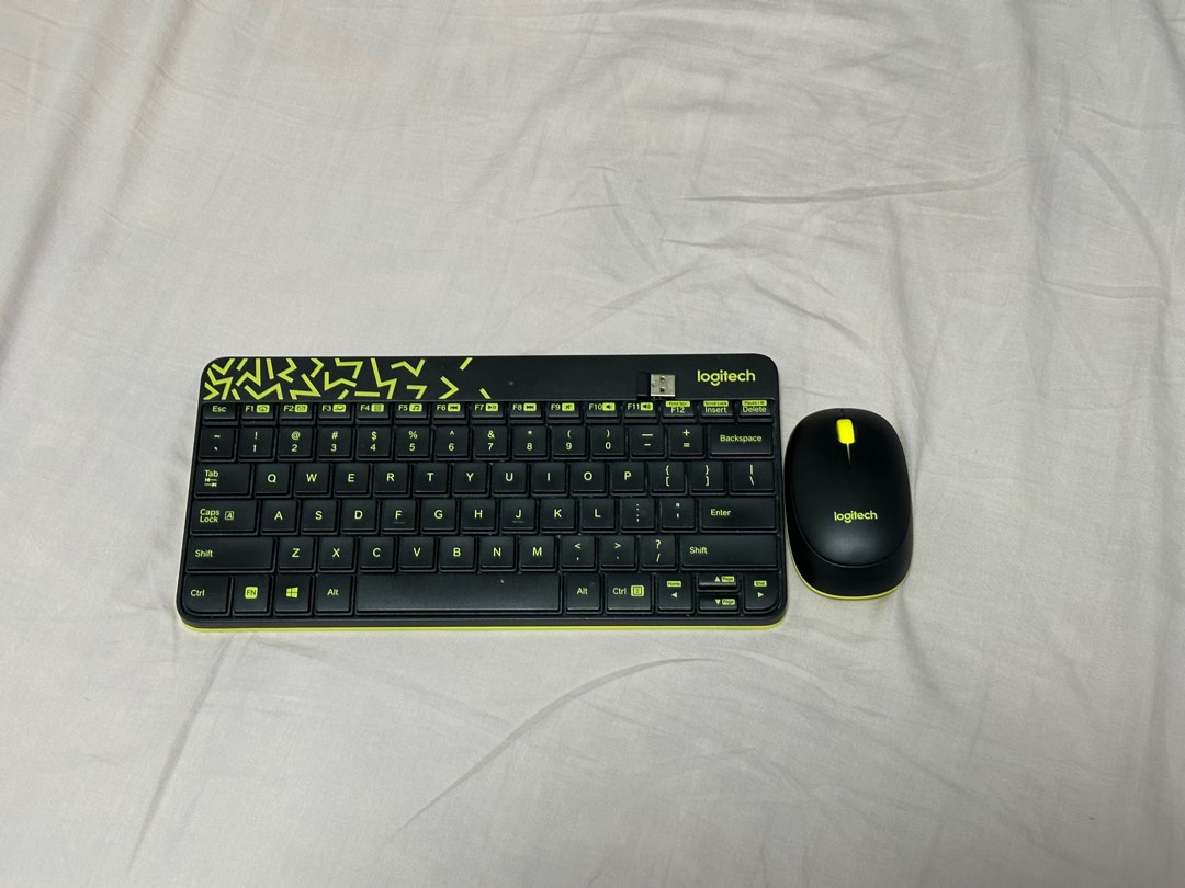 Logitech mouse and keyboard 電腦科技 電腦周邊及配件 電腦滑鼠及相關產品 Carousell