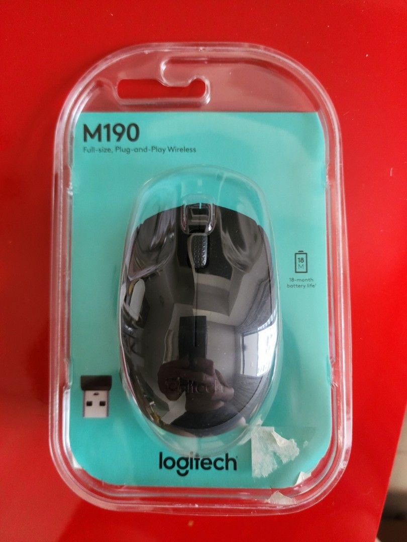 Logitech Wireless Mouse Computers And Tech Parts And Accessories Mouse And Mousepads On Carousell