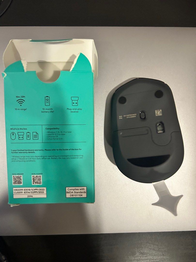 Logitech Wireless Mouse M170 Computers And Tech Parts And Accessories Mouse And Mousepads On Carousell