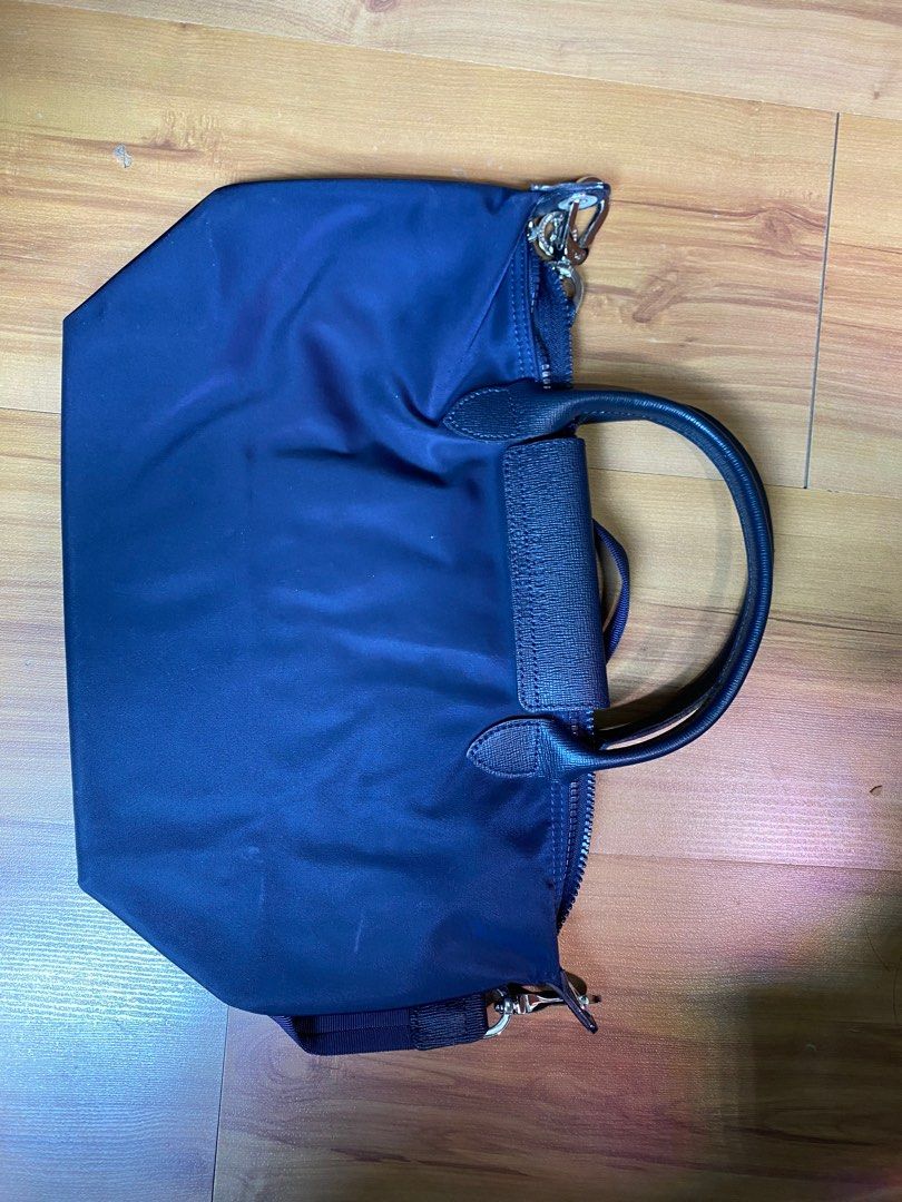 Longchamp small size navy blue nylon, Women's Fashion, Bags & Wallets ...