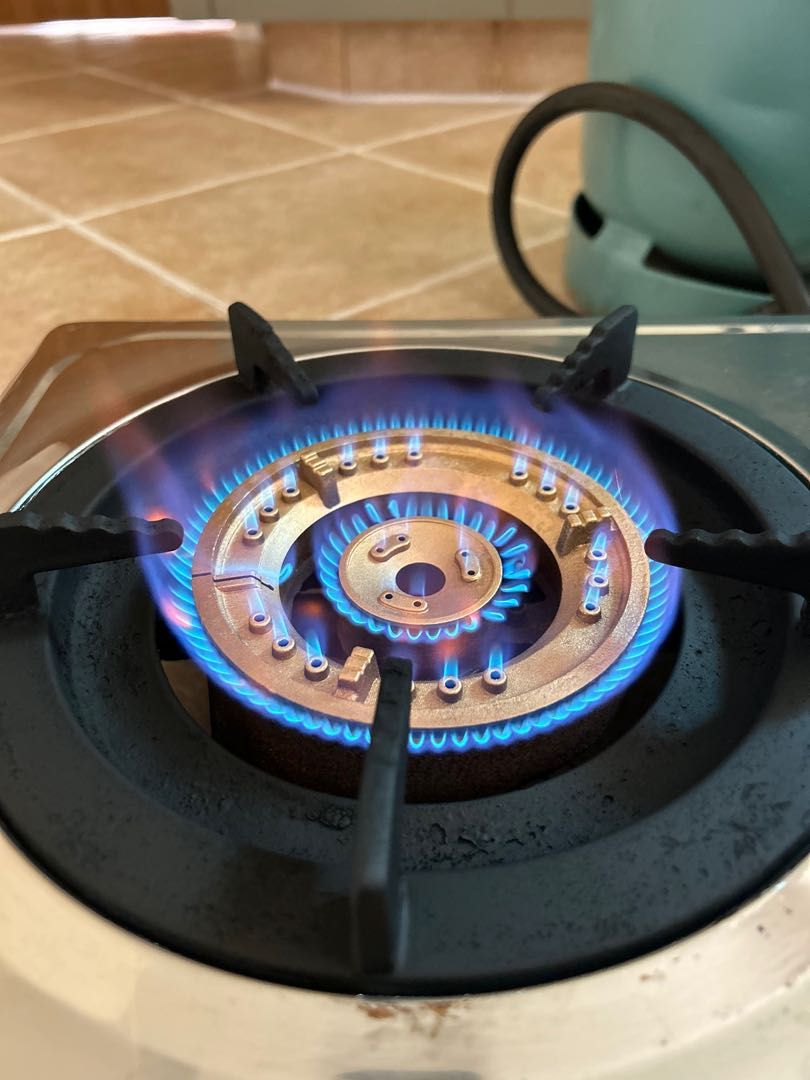 LPG Double Burner Stove, TV & Home Appliances, Kitchen Appliances ...