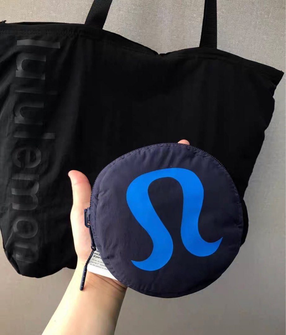 Lululemon Packable Tote Bag Foldable Bag, Women's Fashion, Bags ...
