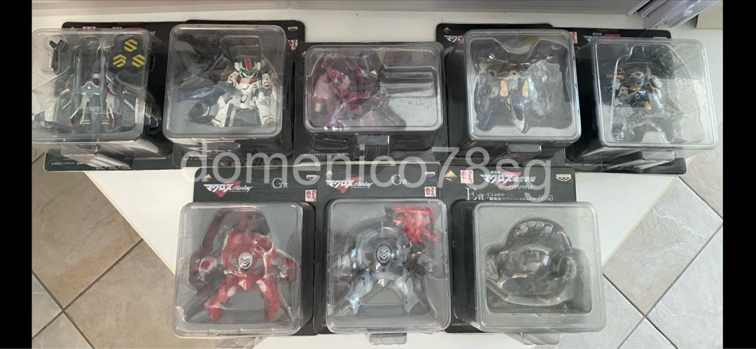 Macross Frontier Ichiban Kuji mecha battroid gerwalk monster, Hobbies ...