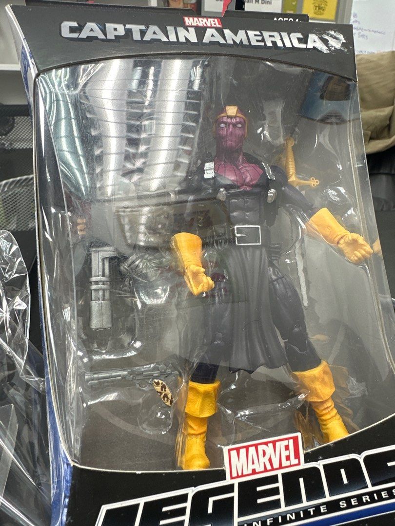 MARVEL LEGENDS 6" MODERN BARON ZEMO MANDROID CAPTAIN AMERICA MOVIE ...