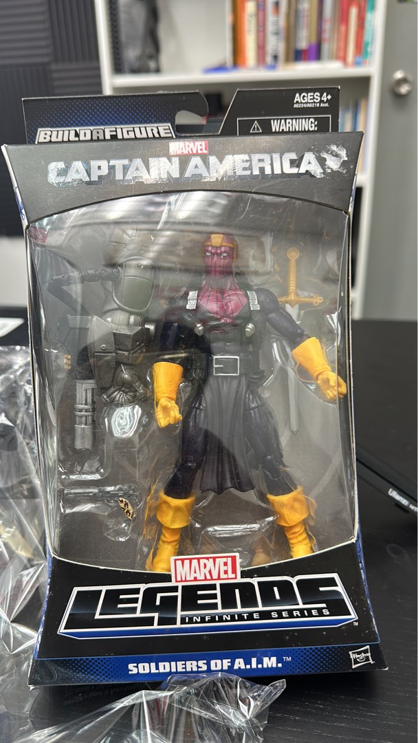 MARVEL LEGENDS 6" MODERN BARON ZEMO MANDROID CAPTAIN AMERICA MOVIE ...