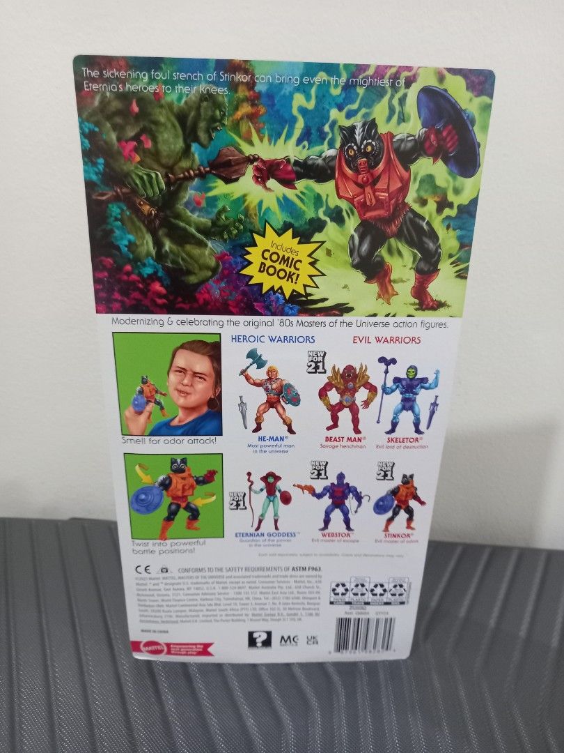 Masters of the Universe MOTU Origins Stinkor, Hobbies & Toys, Toys ...