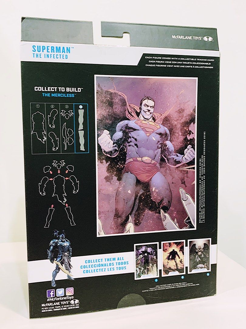 McFarlane - DC Multiverse Superman Infected, Hobbies & Toys, Toys ...