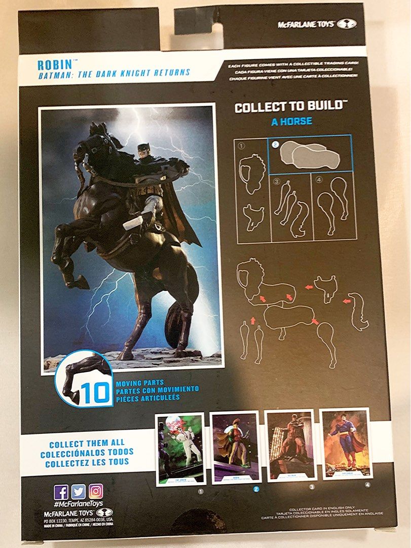 McFarlane DC Multiverse Build-A-Figure 7” - Robin (The Dark Knight ...