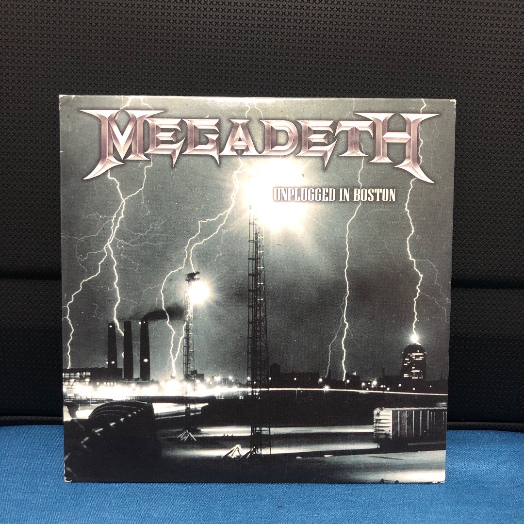 Megadeth - Unplugged In Boston (Rare) on Carousell