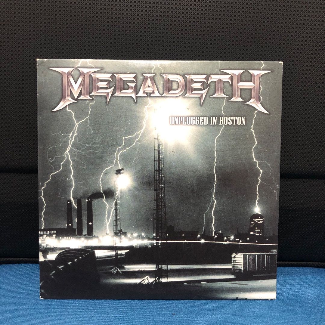 Megadeth - Unplugged In Boston (Rare) on Carousell