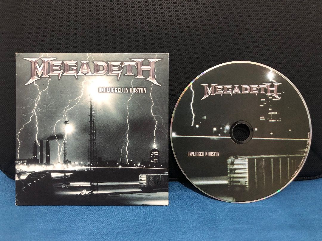 Megadeth - Unplugged In Boston (Rare) on Carousell