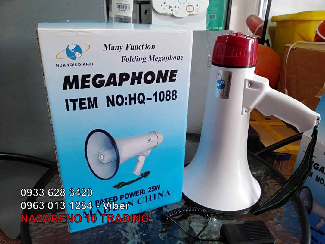 Megaphone 25watts Portable Megaphone 50w Rechargeable, Commercial ...