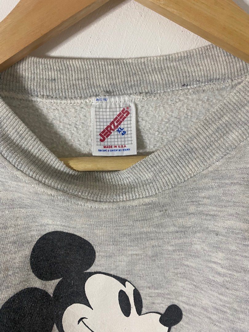 mickey mouse crew neck on Carousell