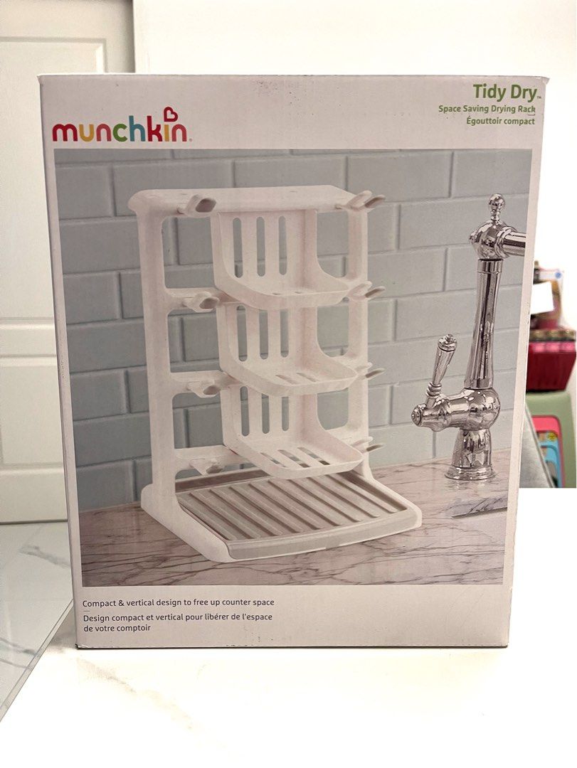 Munchkin Milk bottle drying tidy rack, Everything Else on Carousell