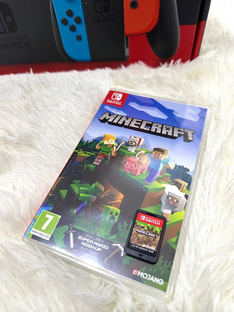 Minecraft for Nintedo Switch (with physical cartridge), Video Gaming ...
