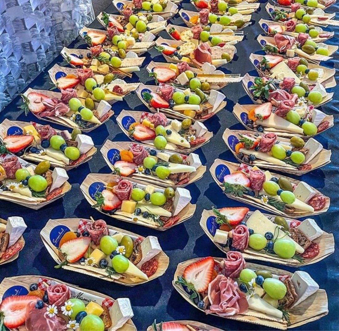 Mini charcuterie boat, Food & Drinks, Homemade Bakes on Carousell