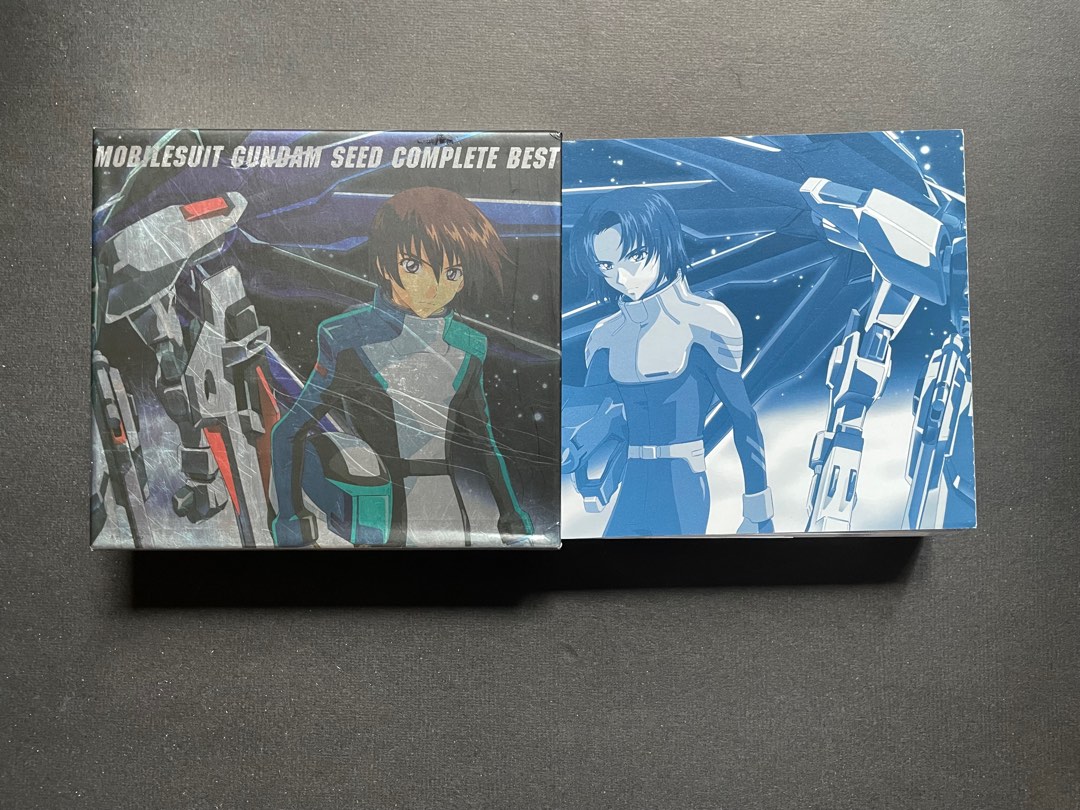 Mobile Suit Gundam Seed Complete Best 日本版 CD + DVD 初回豪華硬盒版 高達 t.m ...