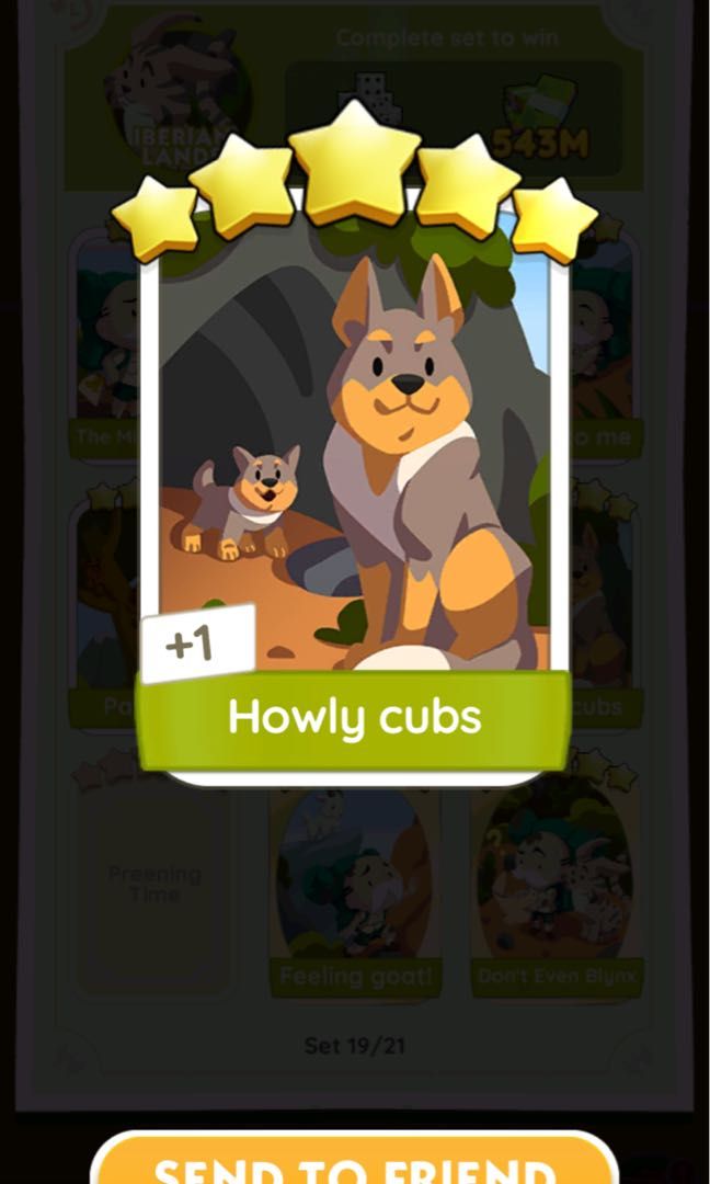 Monopoly Go (Howly Cubs), Video Gaming, Video Games, Others on Carousell