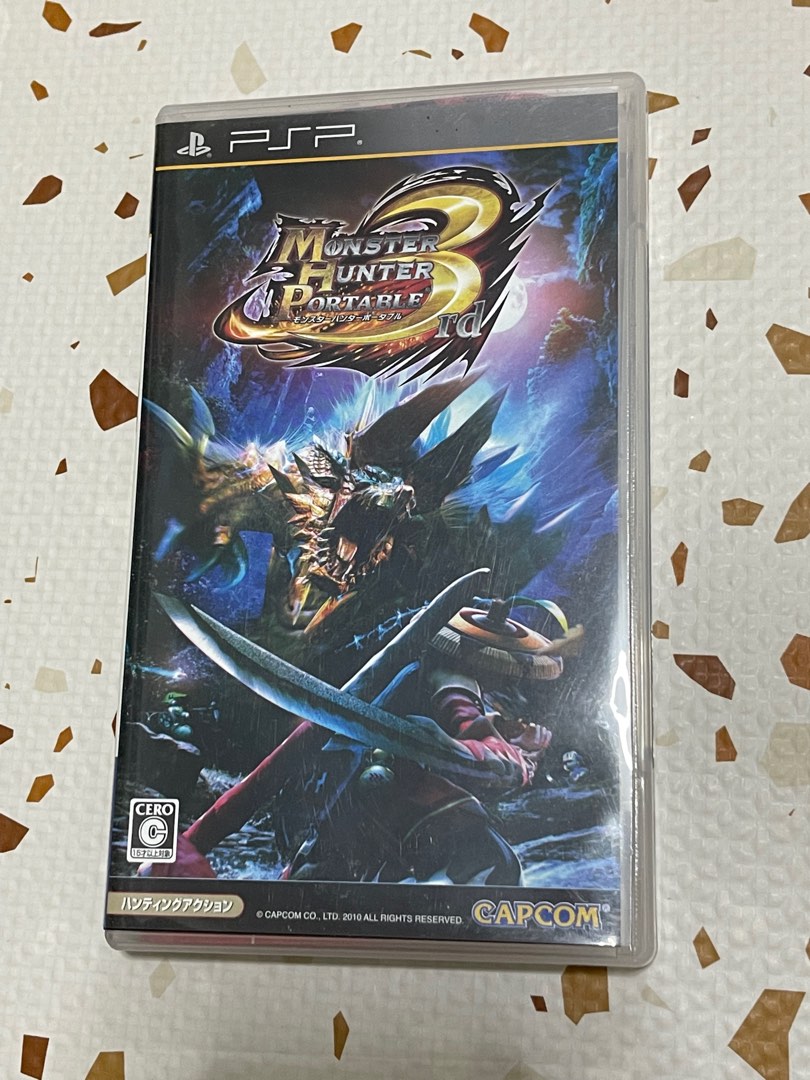 Monster hunter 3 psp on Carousell