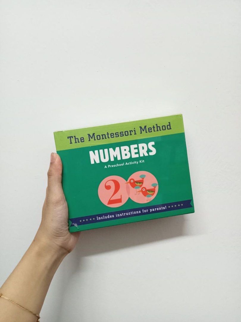 Montessori Method Flash Card 3D - theme Numbers, Hobbies & Toys, Books ...