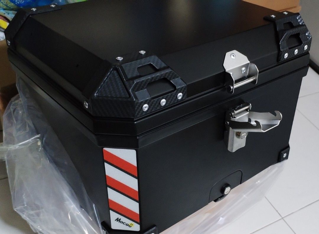 Motorcycle 57L plastic top box, Motorcycles, Motorcycle Accessories on ...