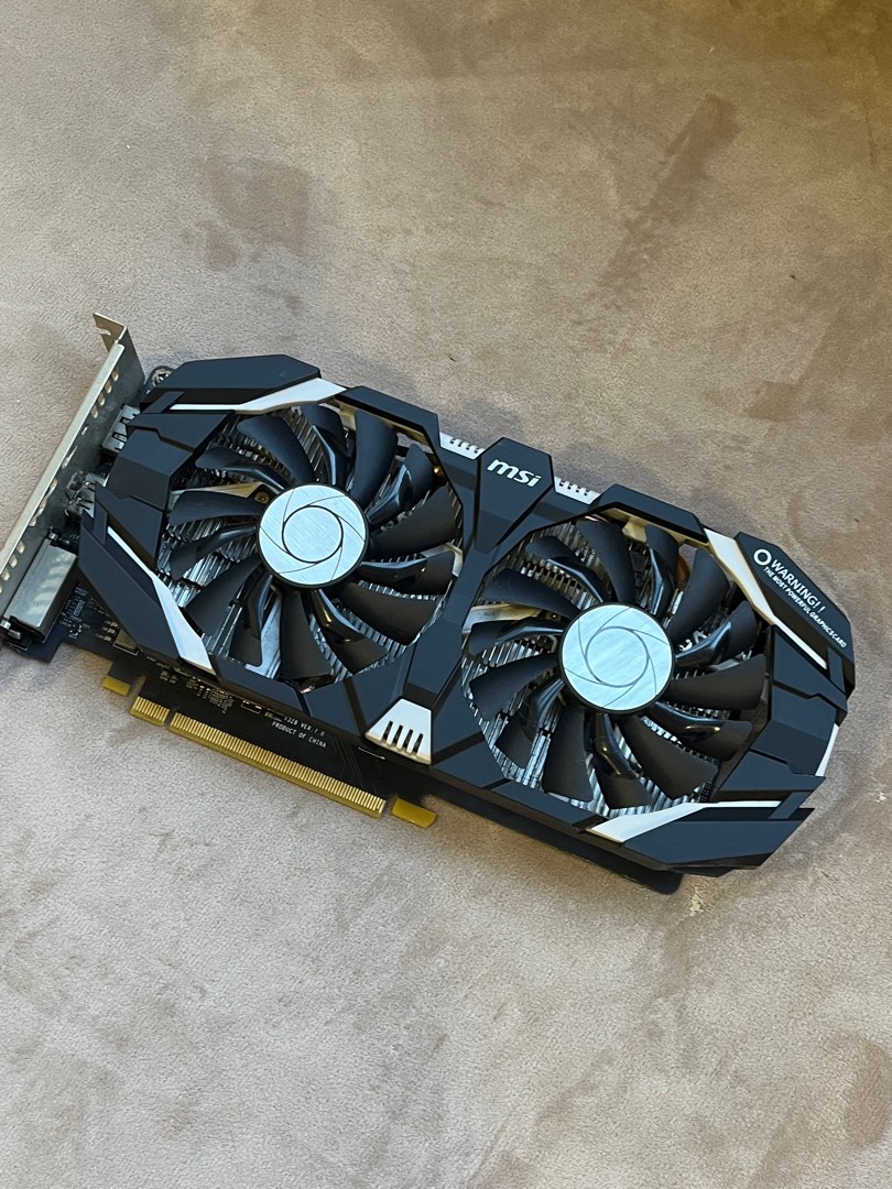 MSI GTX 1060 6GB, Computers & Tech, Parts & Accessories, Computer Parts ...