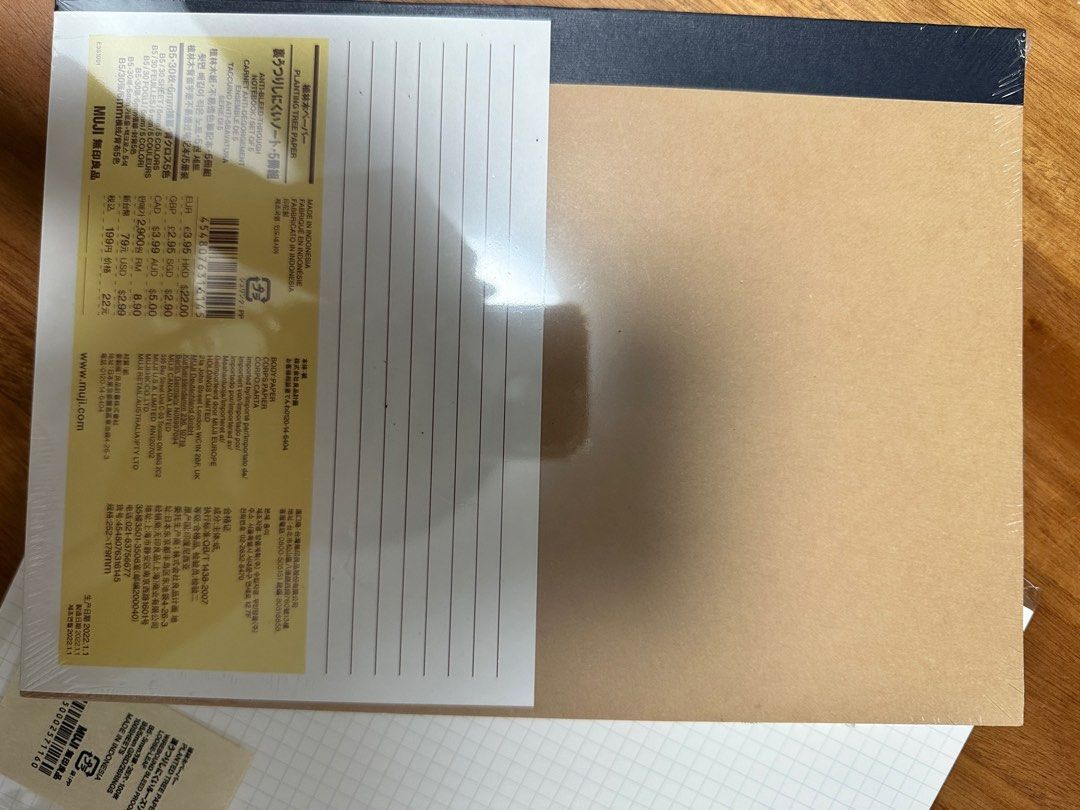 Muji Notebooks / paper, Hobbies & Toys, Stationery & Craft, Stationery ...