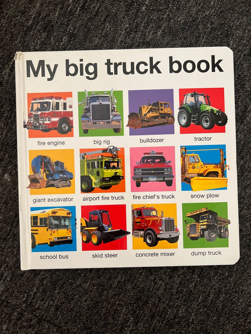My big truck book, Babies & Kids, Infant Playtime on Carousell