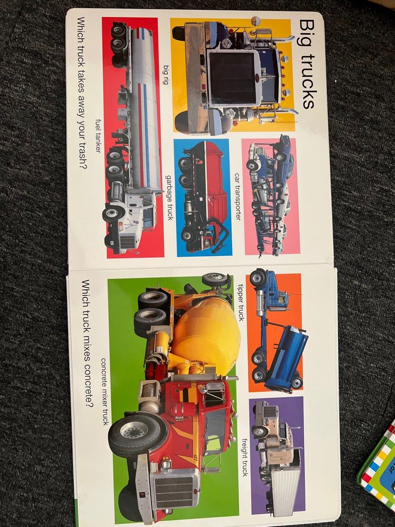 My big truck book, Babies & Kids, Infant Playtime on Carousell