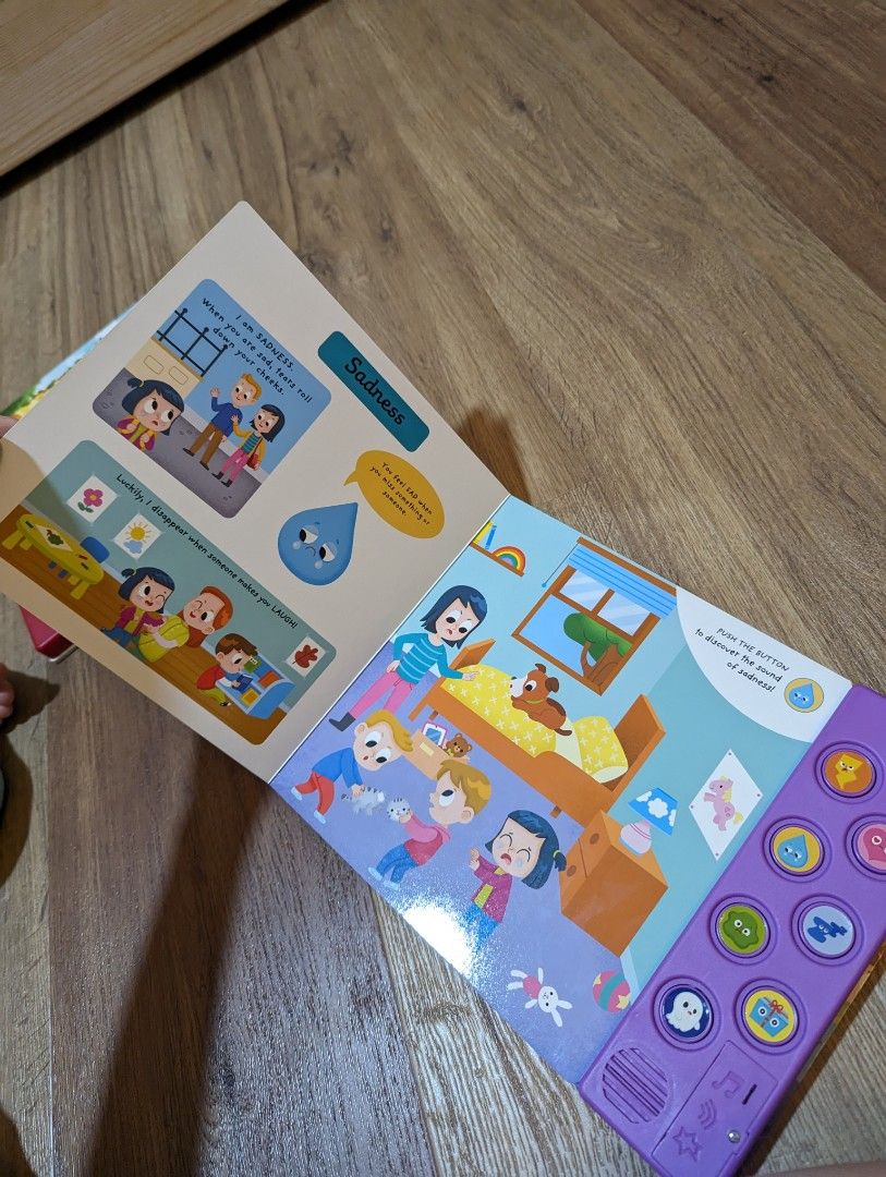 Sound Book My Discovery Book : Feelings | Listen & Find : In The Home ...