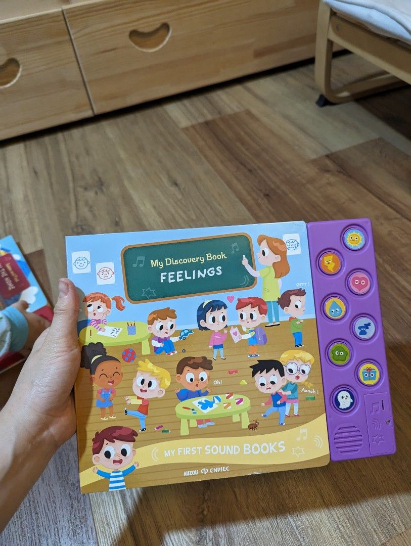 Sound Book My Discovery Book : Feelings | Listen & Find : In The Home ...