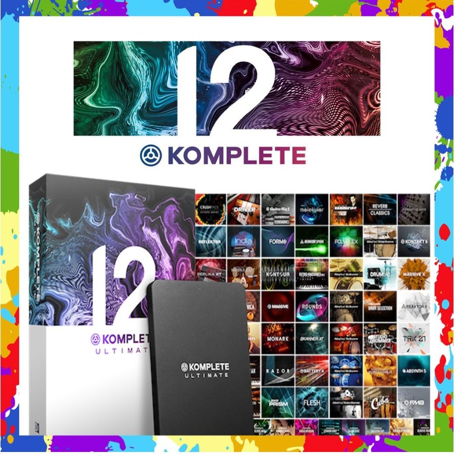 Native Instrument KOMPLETE 12 Ultimate Edition FX Bundle VST AAX Plugin For Windows, Computers ...