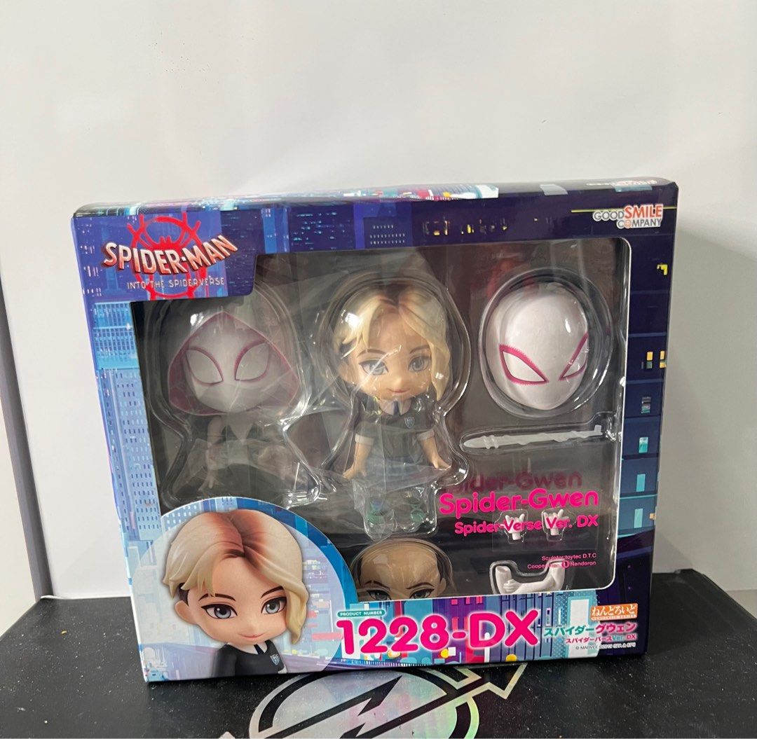 Nendoroid spidergwen 1228-dx spider-man into the spider verse marvel ...
