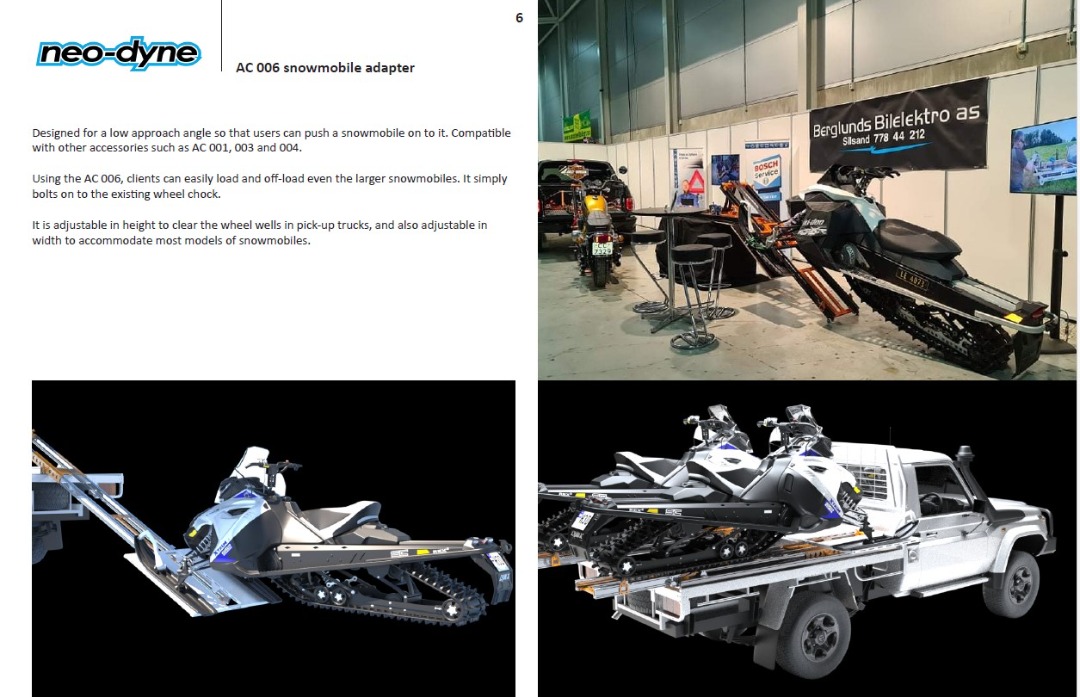 Neo-Dyne AC 006 Snowmobile Adaptor, Car Accessories, Accessories on ...