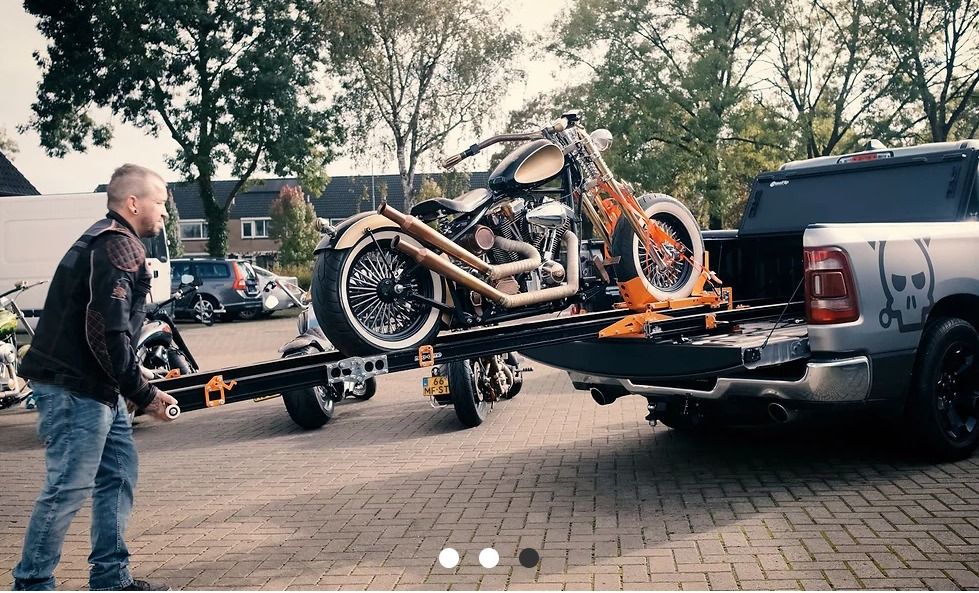 Neo-Dyne Motorcycle Ramp and Cargo Loading System, Car Accessories ...