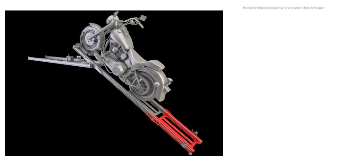 Neo-Dyne Motorcycle Ramp and Cargo Loading System, Car Accessories ...