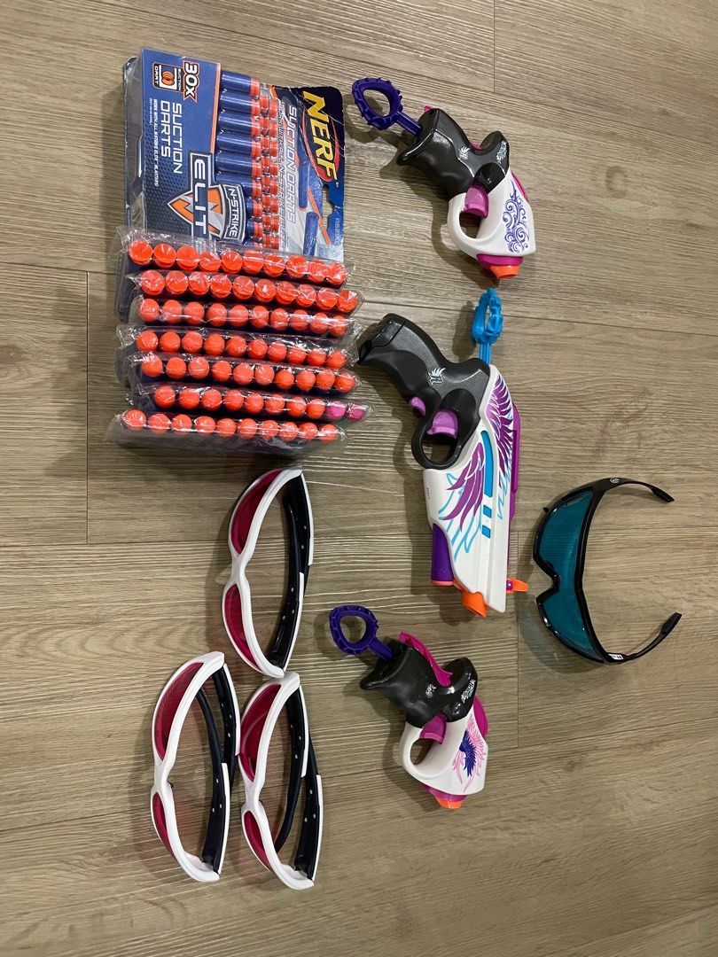 Nerf Gun + Bullets + Spec, Hobbies & Toys, Toys & Games on Carousell