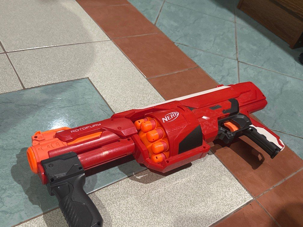 NERF MEGA ROTOFURY on Carousell