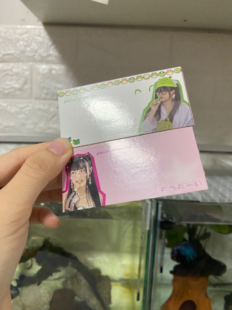 New Jeans Hanni Haerin Mailing Address Stickers, Hobbies & Toys ...