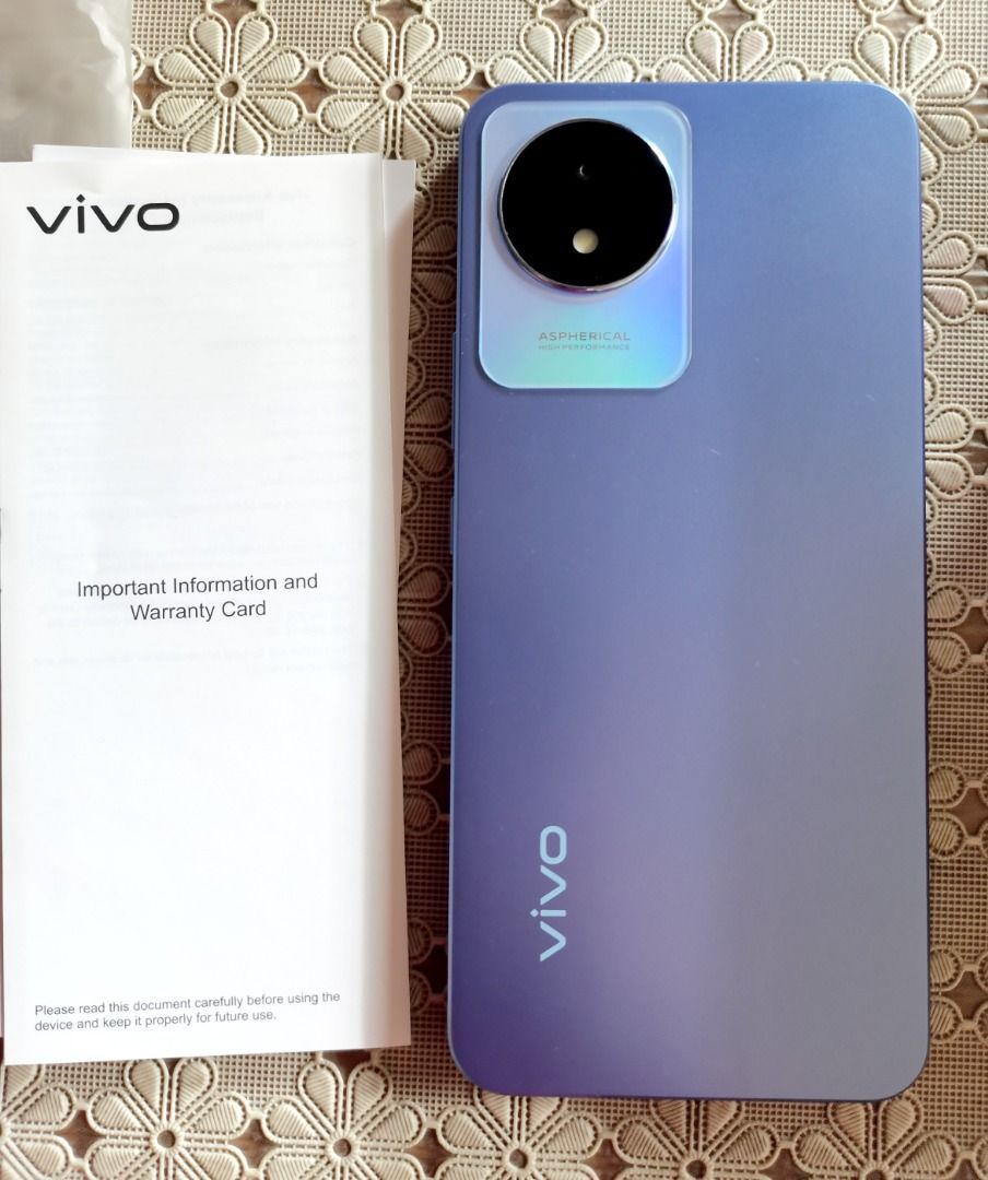 New Vivo Y02 model V2236 Android phone 3GB+32GB full set, Mobile Phones ...
