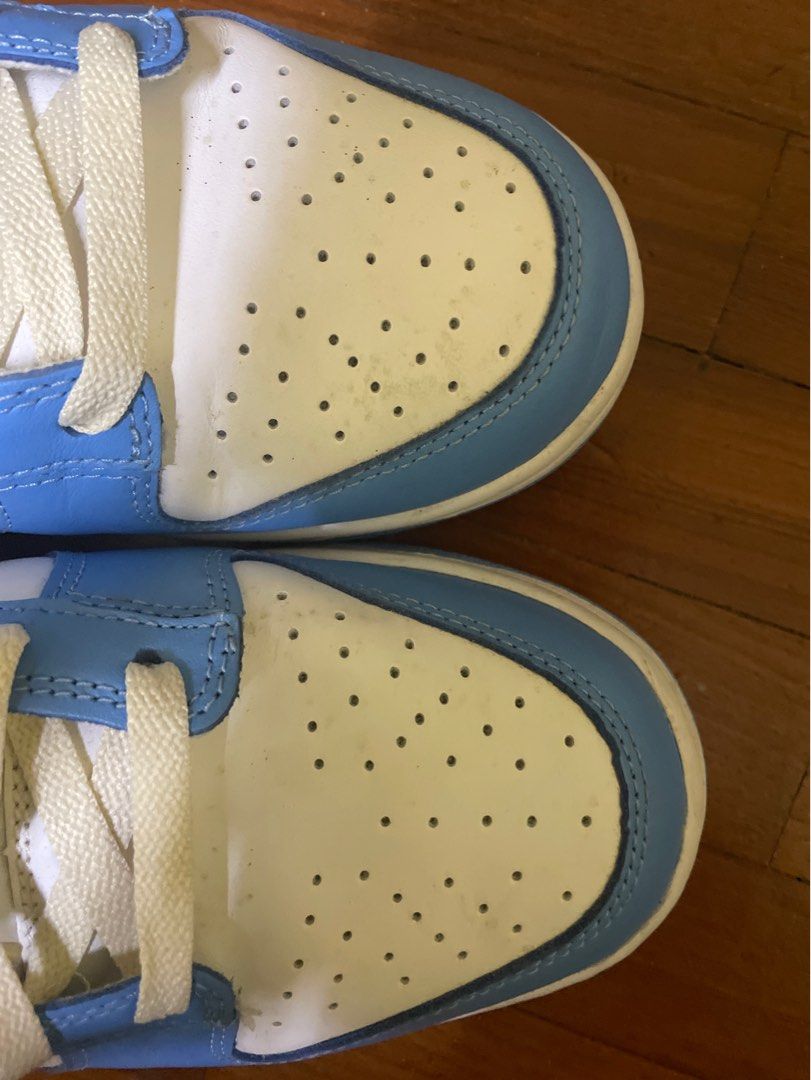 Nike dunk low UNC, Men's Fashion, Footwear, Sneakers on Carousell